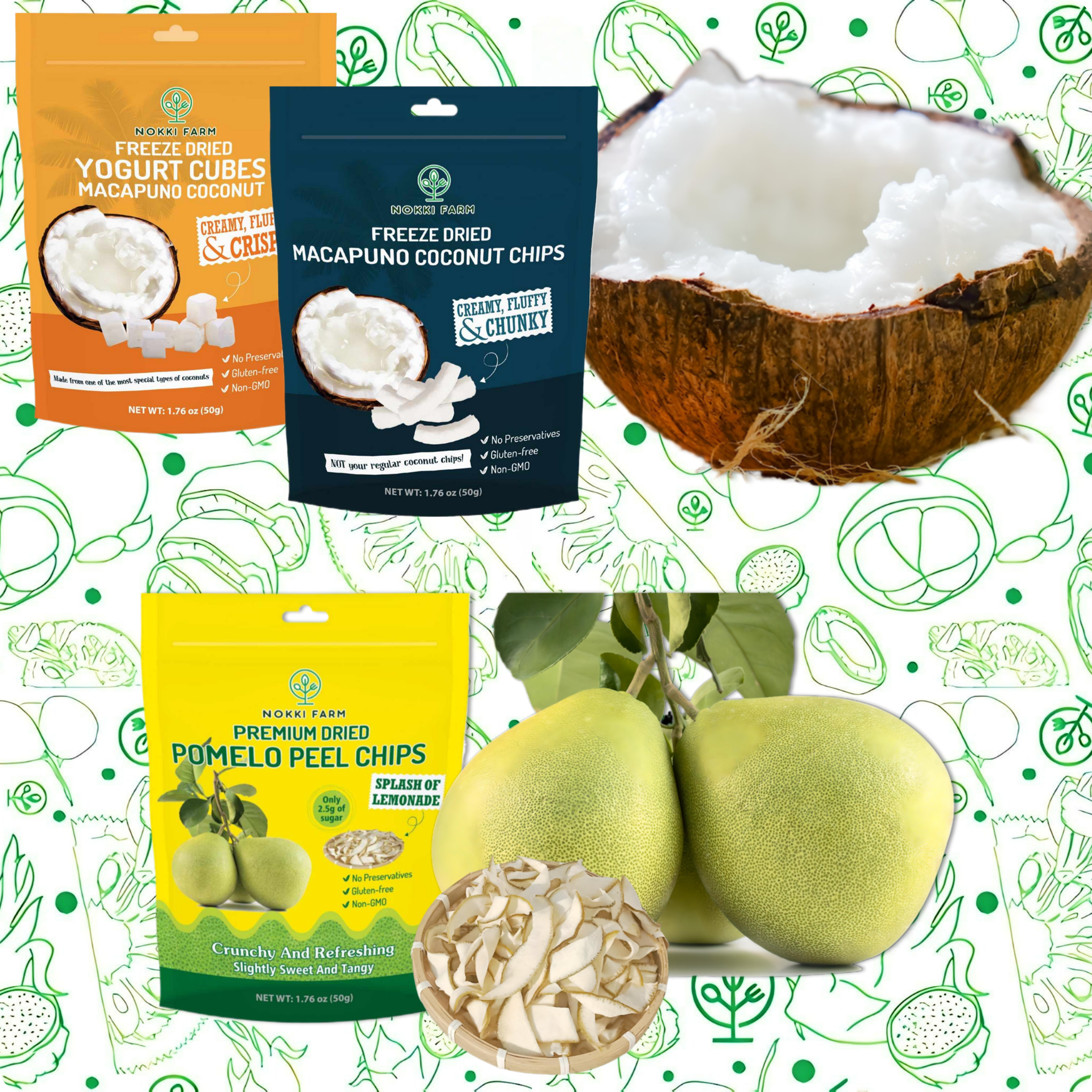 Specialty Snacks – Nokki Farm
