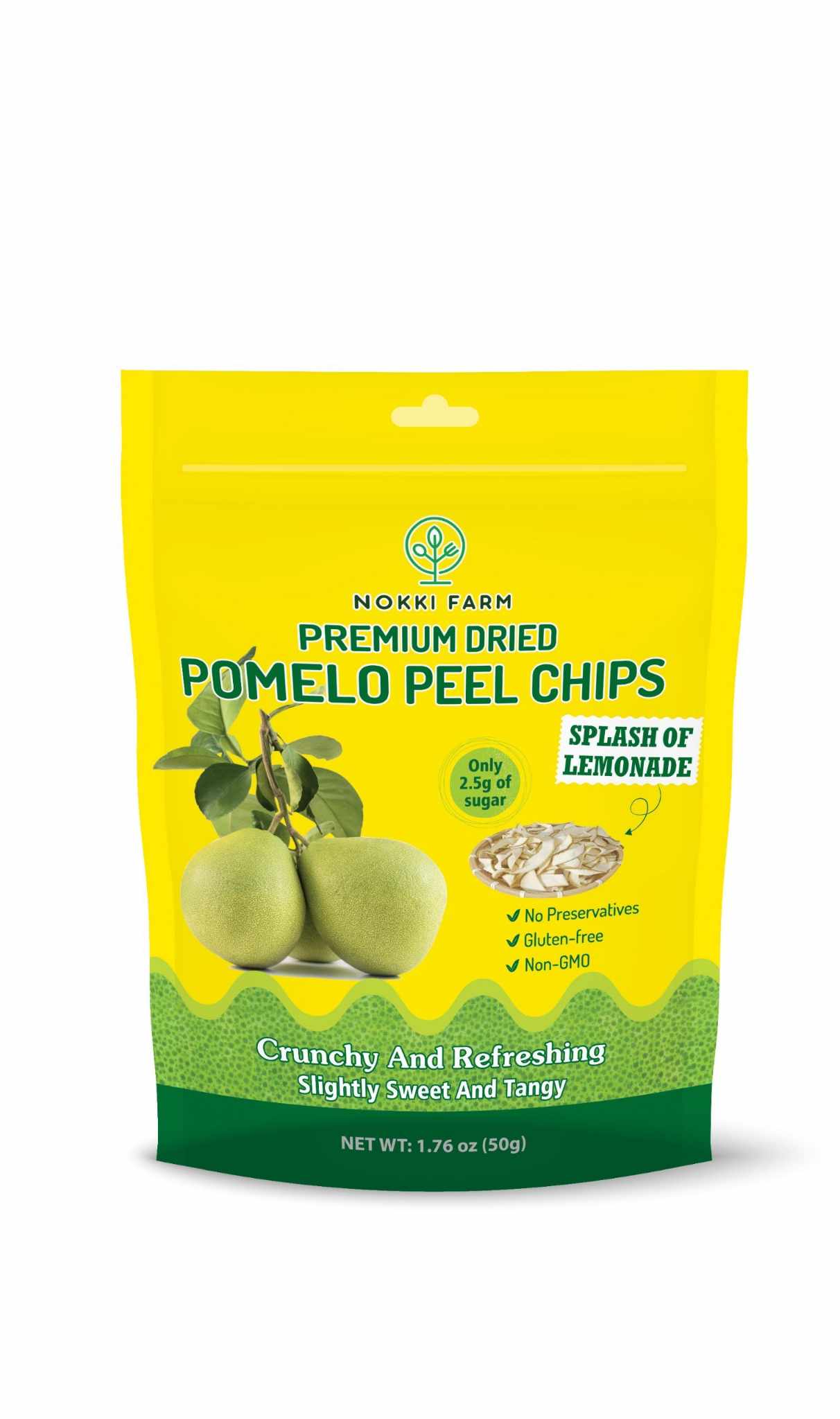 Premium Dried Pomelo Peel Chips – Nokki Farm