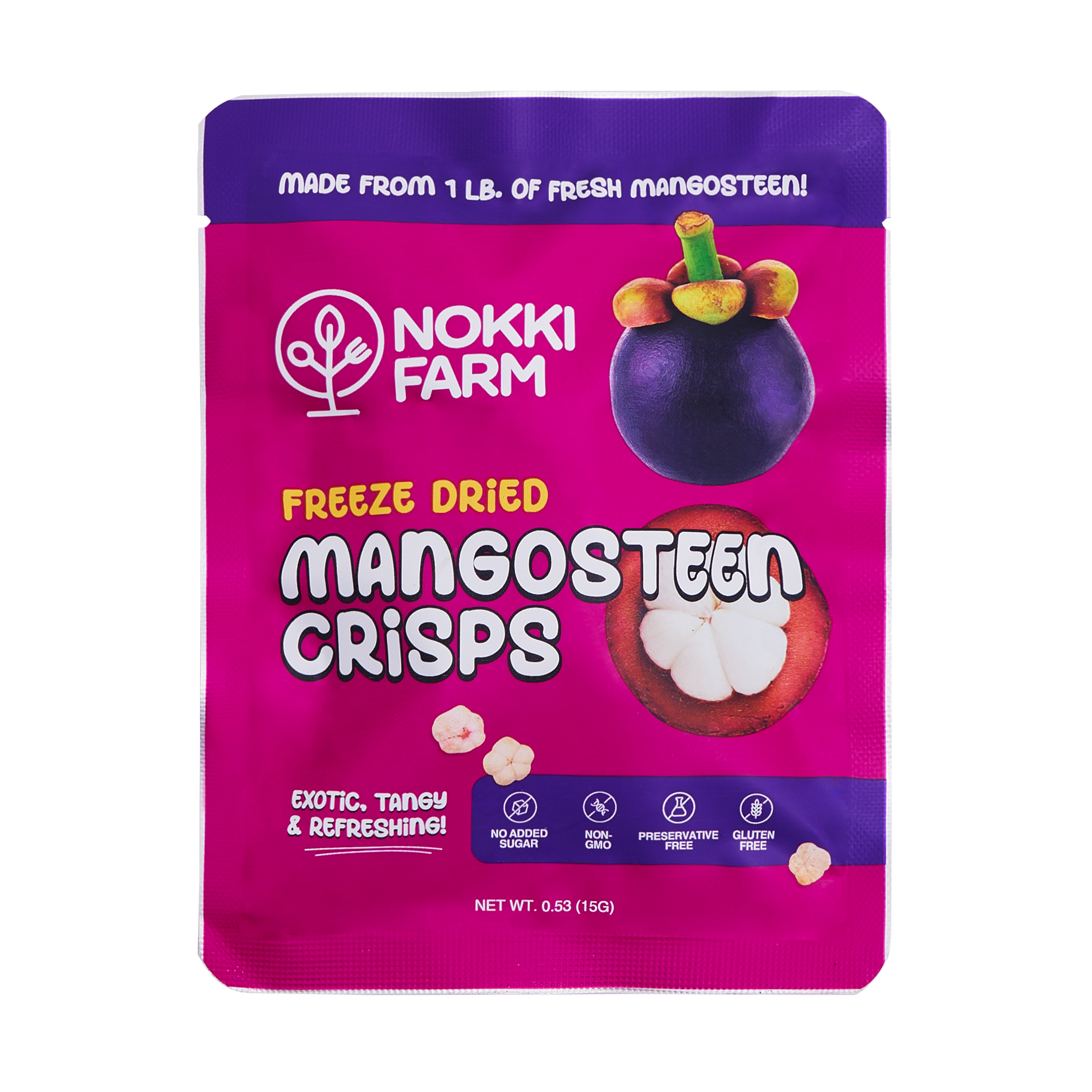 Freeze-Dried Mangosteen - 15g – Nokki Farm